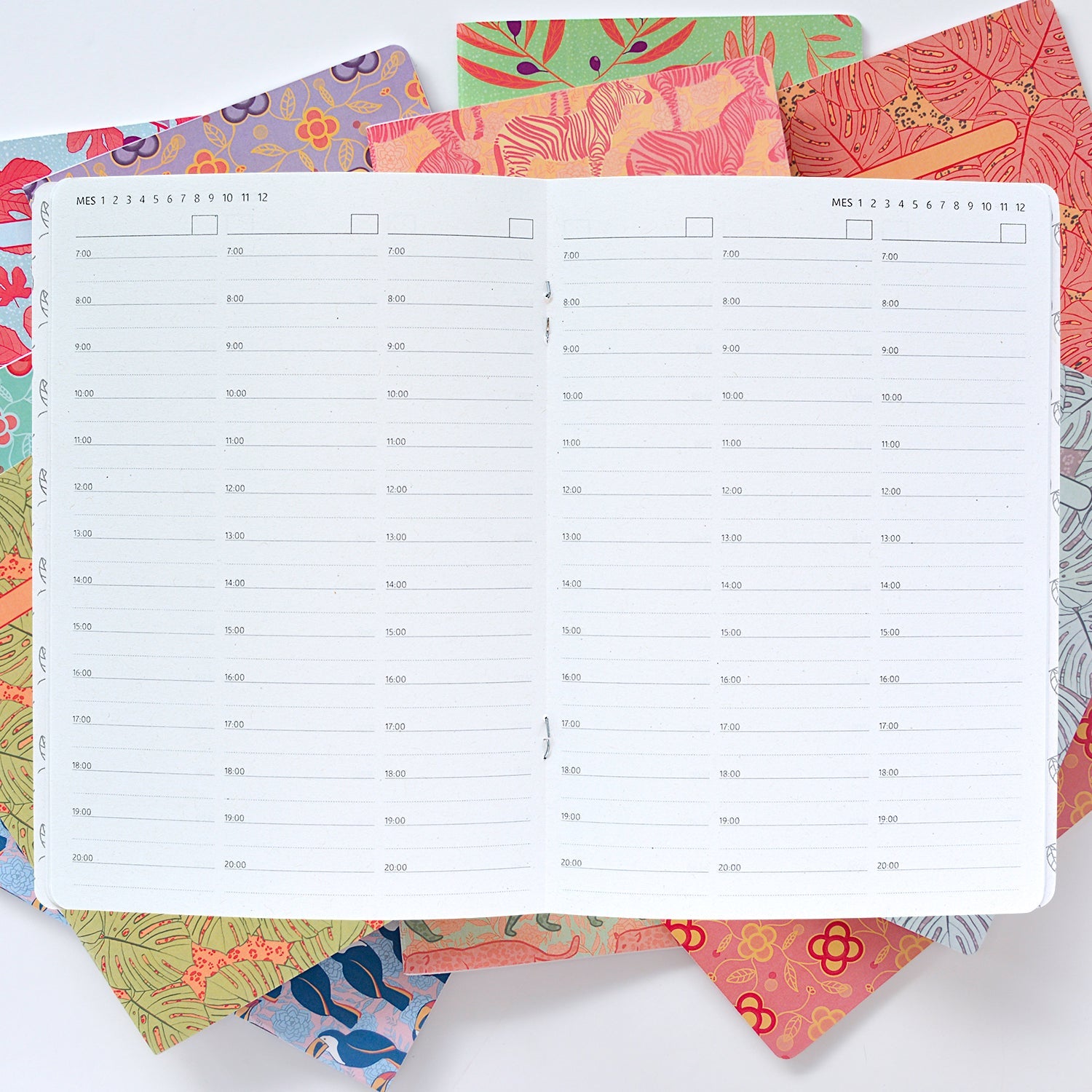 Agendas con horarios sin días ni fechas preestablecidas – Maria Kent Studio